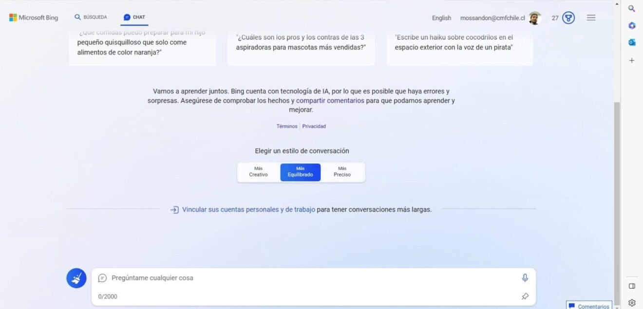 Bing Chat ¿Cómo se utiliza? - Full Software Libre