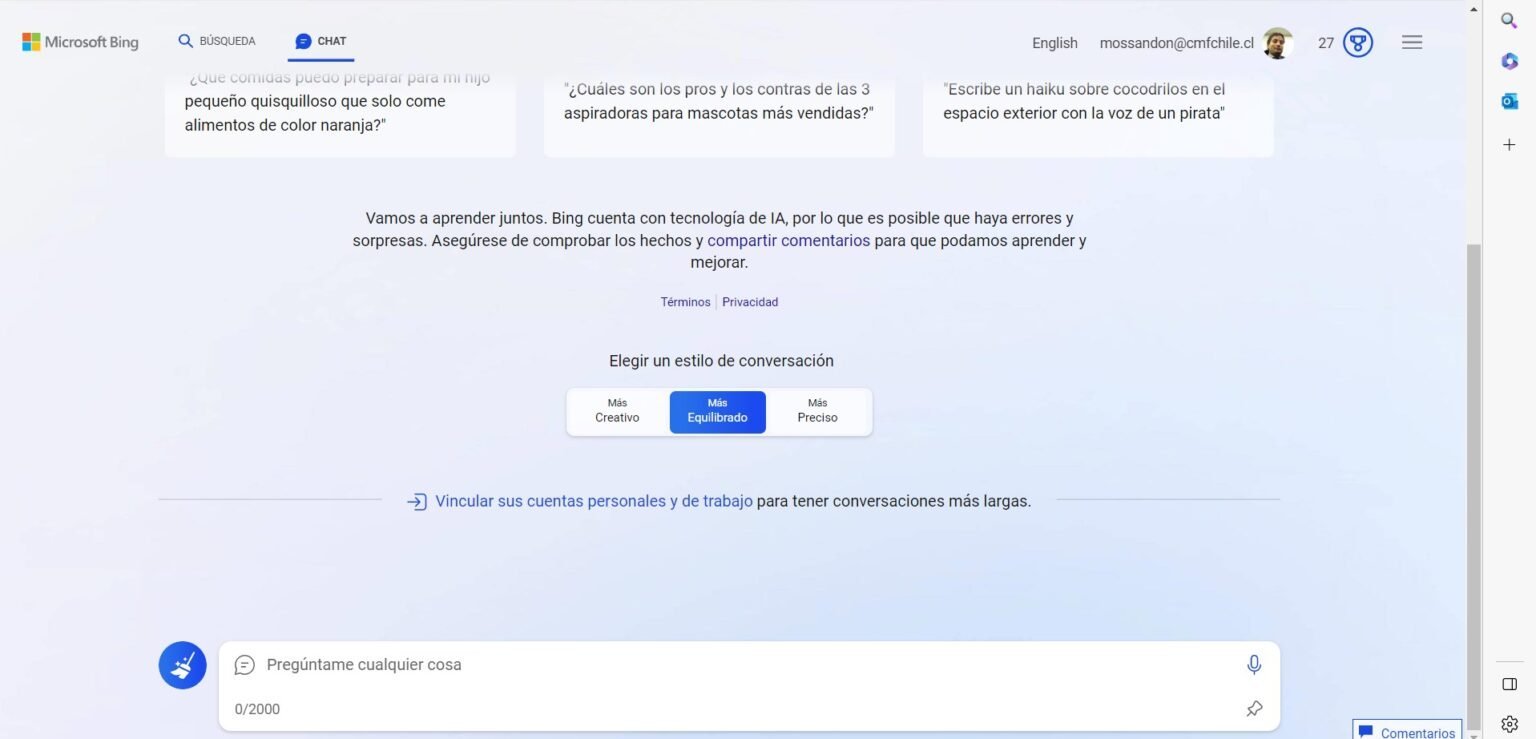 Bing Chat ¿Cómo se utiliza? - Full Software Libre